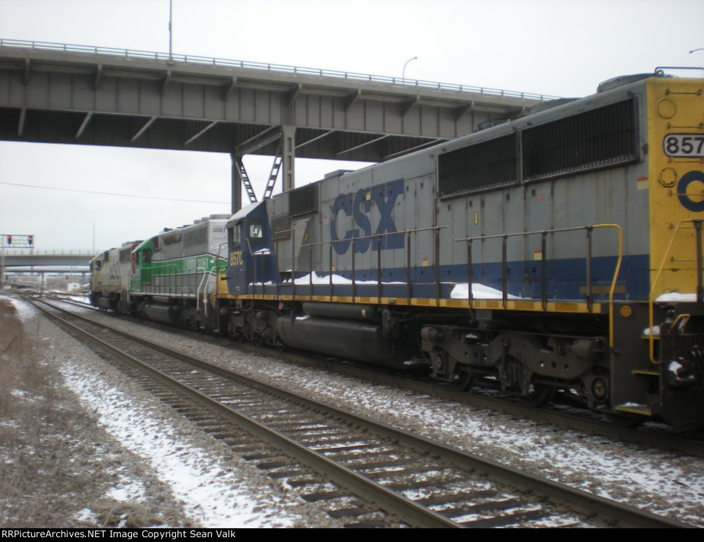 CSXT SD50-2!